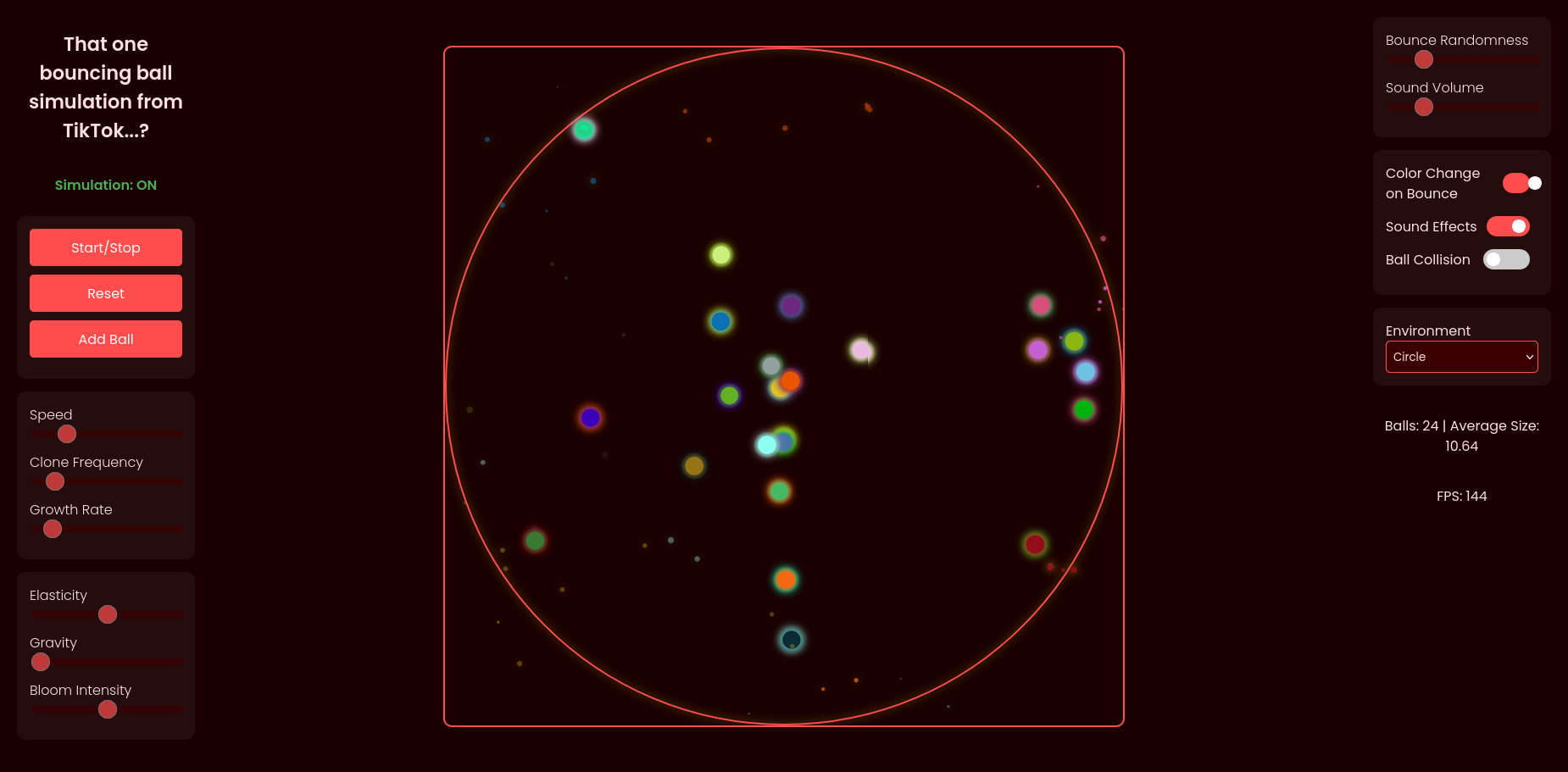 GitHub - aiwebarchitects/ball-simulation-from-TikTok: That one bouncing ball simulation from ...